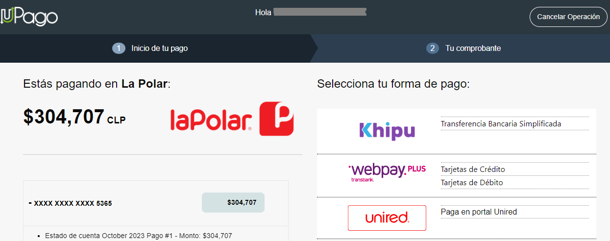 ¿Cómo pagar tarjeta La Polar con el RUT? • Rutificador Chile